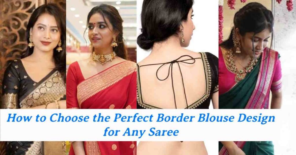 Latest Half Saree Blouse Designs to Try for Weddings & Festive ...