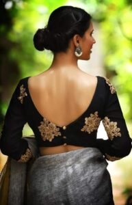 Top 20+ Stylish Back Blouse Design Ideas for Every Occasion - Blouse ...