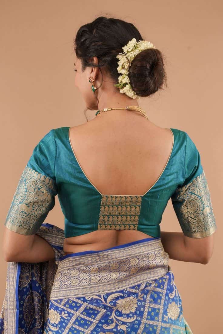 Top 30+ Blouse Back Neck Designs to Elevate Your Saree Look in 2025 ...