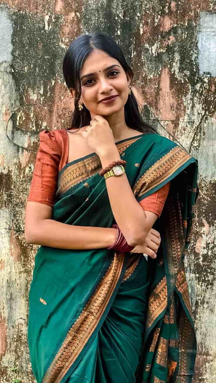 Best Plain Blouse Designs for Cotton & Silk Sarees - Blouse Desgins